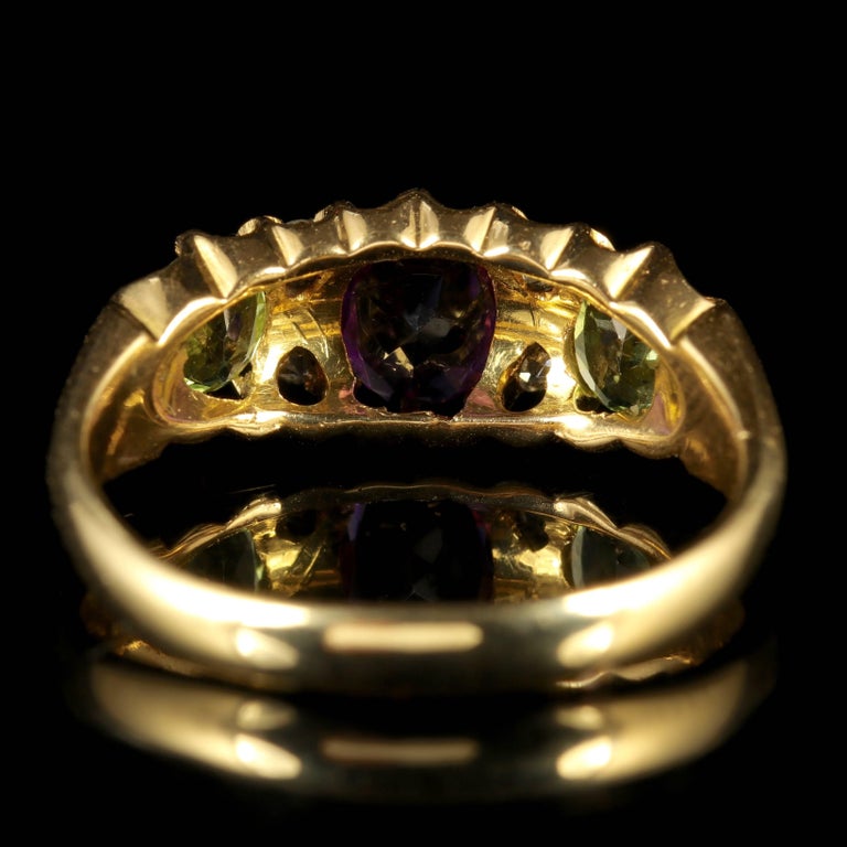 Antique Suffragette Ring in 18 Carat Gold Dated Birmingham, 1913 For ...