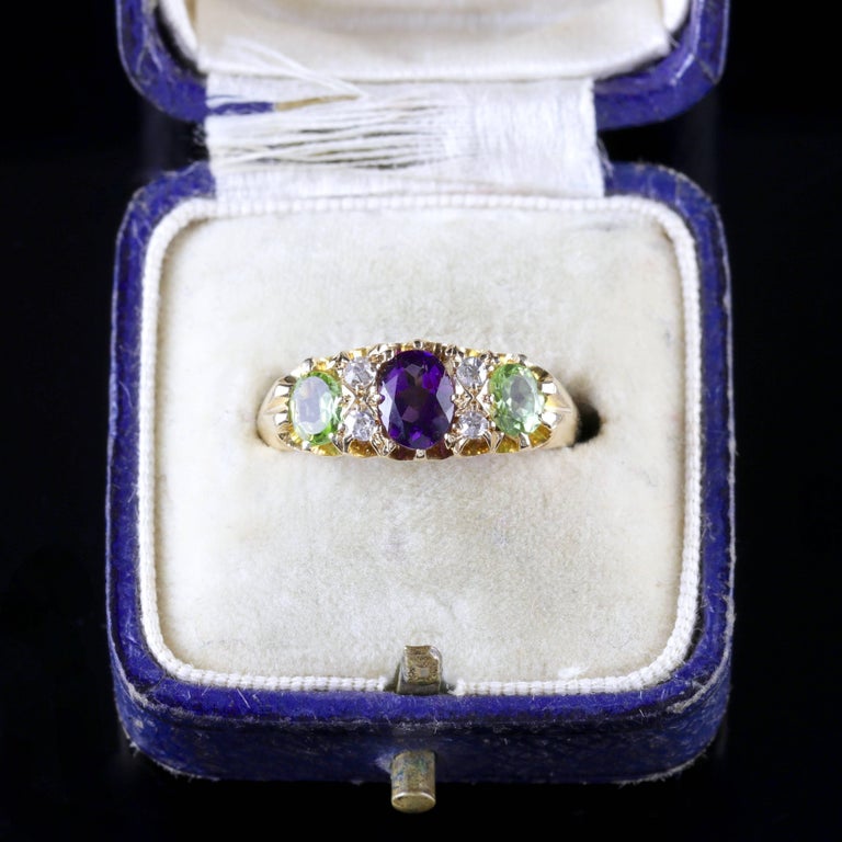 Antique Suffragette Ring in 18 Carat Gold Dated Birmingham, 1913 For ...