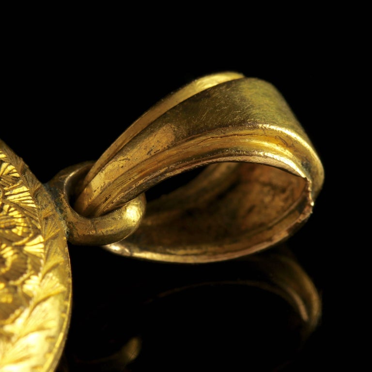 Antique Victorian Solid Gold Locket, circa 1870 at 1stDibs | solid gold ...