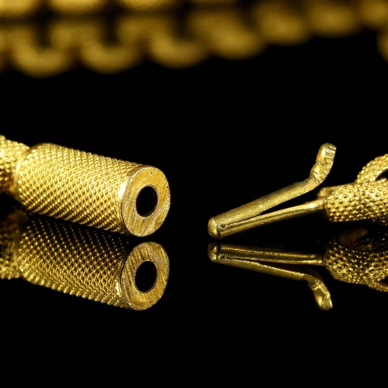 Antique Georgian Original Chain and Clasp, circa 1780 Long Chain at ...