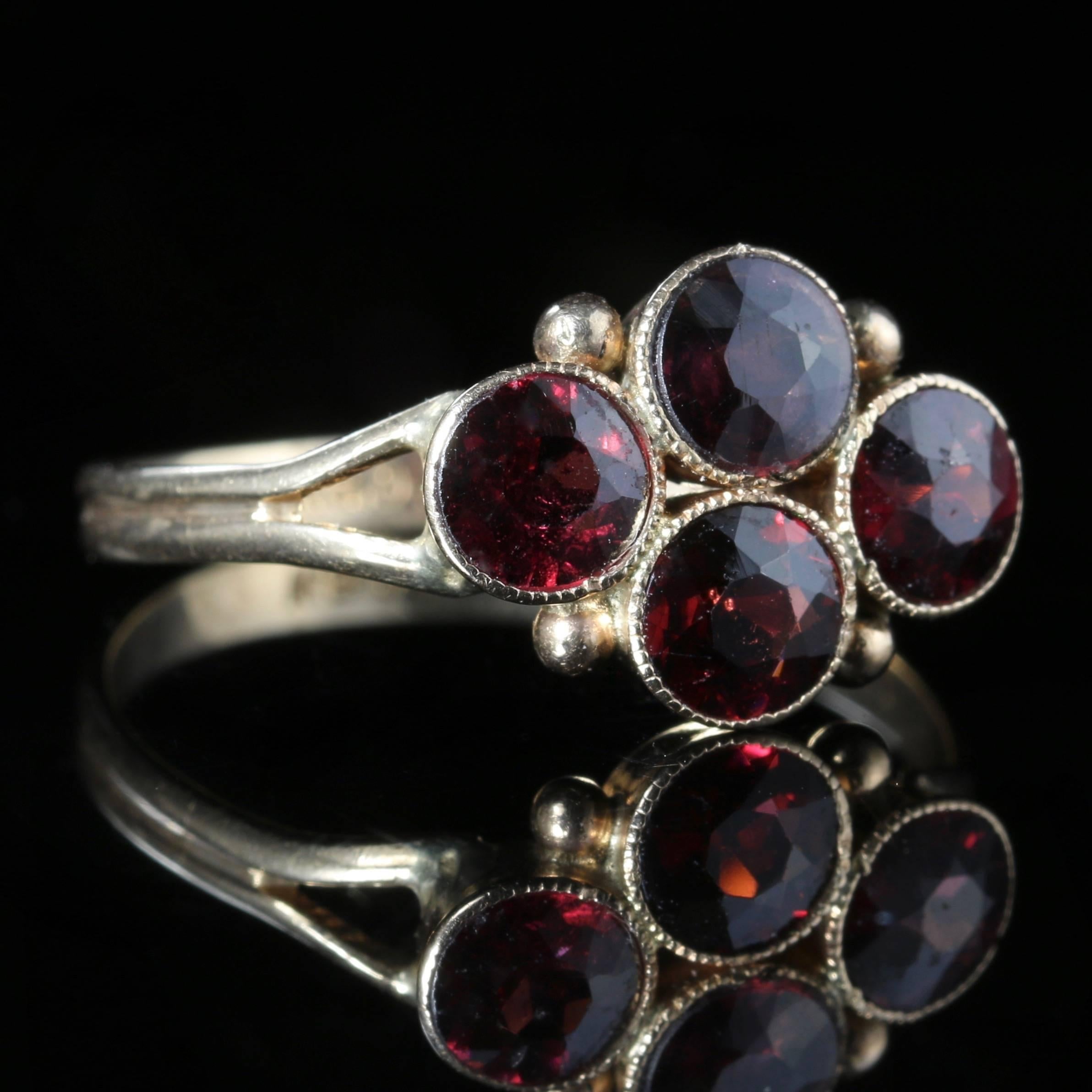Antique Victorian Almandine Garnet, circa 1900 Ring at 1stDibs ...