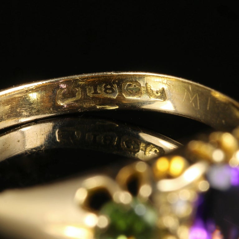 Antique Suffragette Ring Dated Birmingham, 1918 at 1stDibs ...
