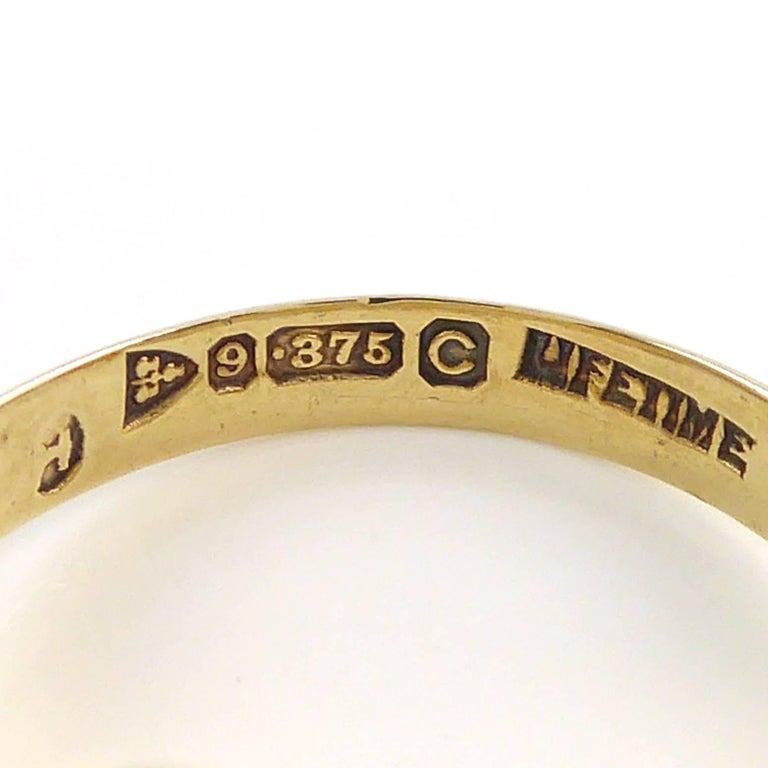 Vintage Gents Signet Ring, Shield Shaped, Hallmarked Chester, 1953 at ...