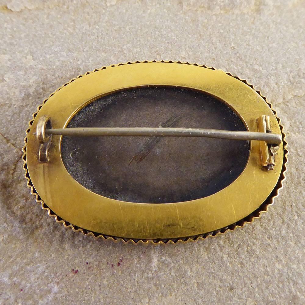 Beautiful Victorian Japanese Shakudo Bird Brooch in 15 Carat Gold at ...
