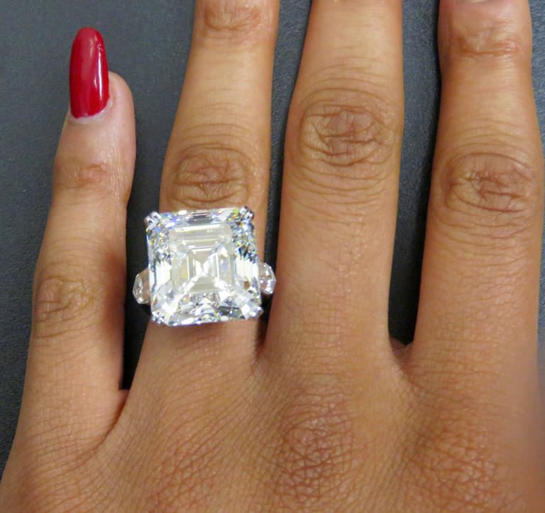 Carvin French 24 Carat Diamond Engagement Ring For Sale at 1stDibs | 24 ...