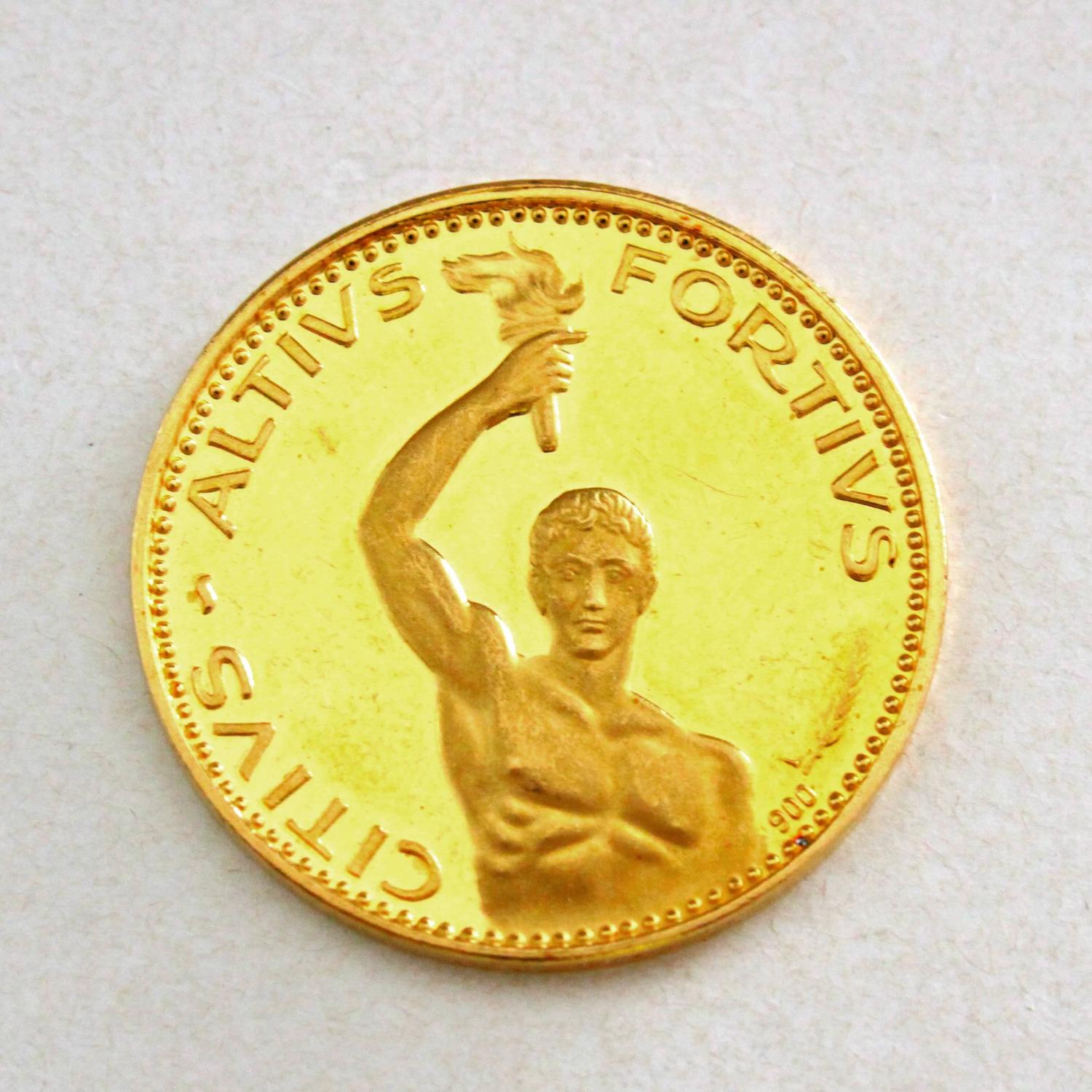 Rare 1970s Olympic Gold Coins Set For Sale at 1stdibs