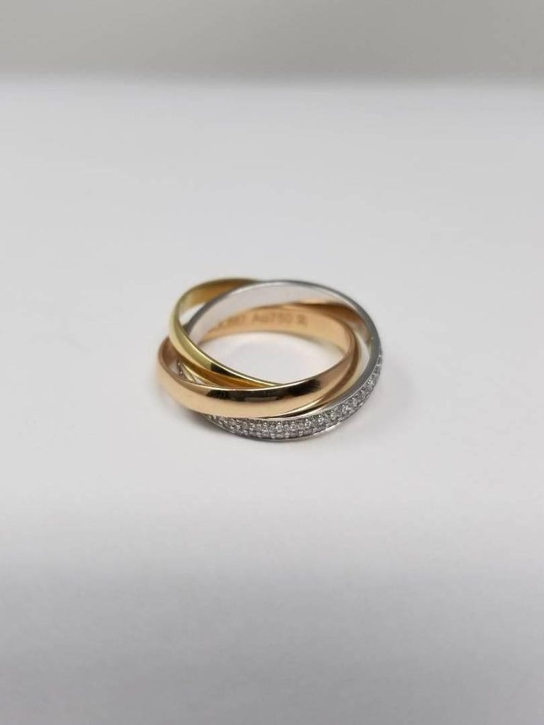Cartier Trinity Ring, Small Model For Sale at 1stDibs
