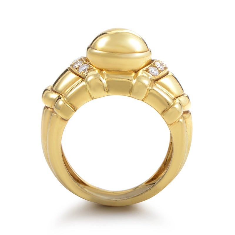 Piaget Yellow Gold Diamond Ring at 1stDibs