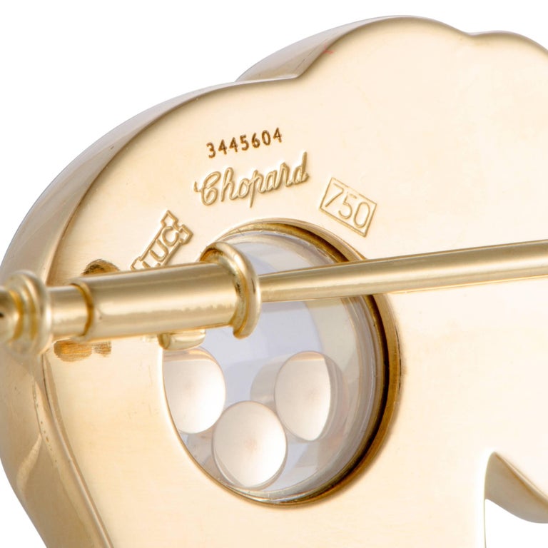 Chopard Diamond and Sapphire Elephants Brooch at 1stDibs | chopard ...