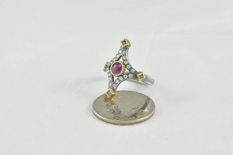 Todd Reed Faceted Ruby Ring at 1stDibs | todd reed rings