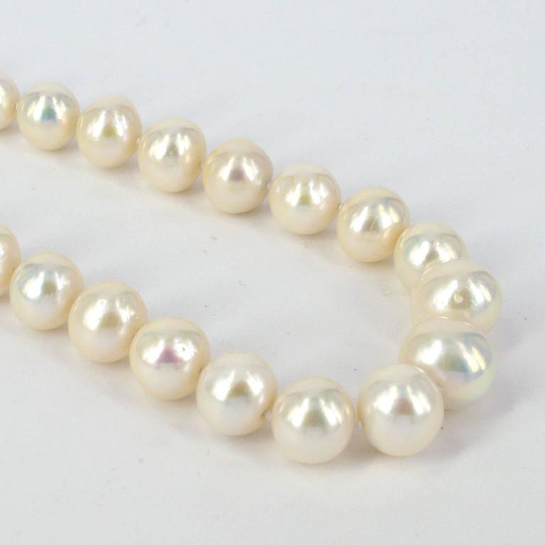 Freshwater Edison Pearl Necklace 14k Gold For Sale at 1stDibs | edison ...