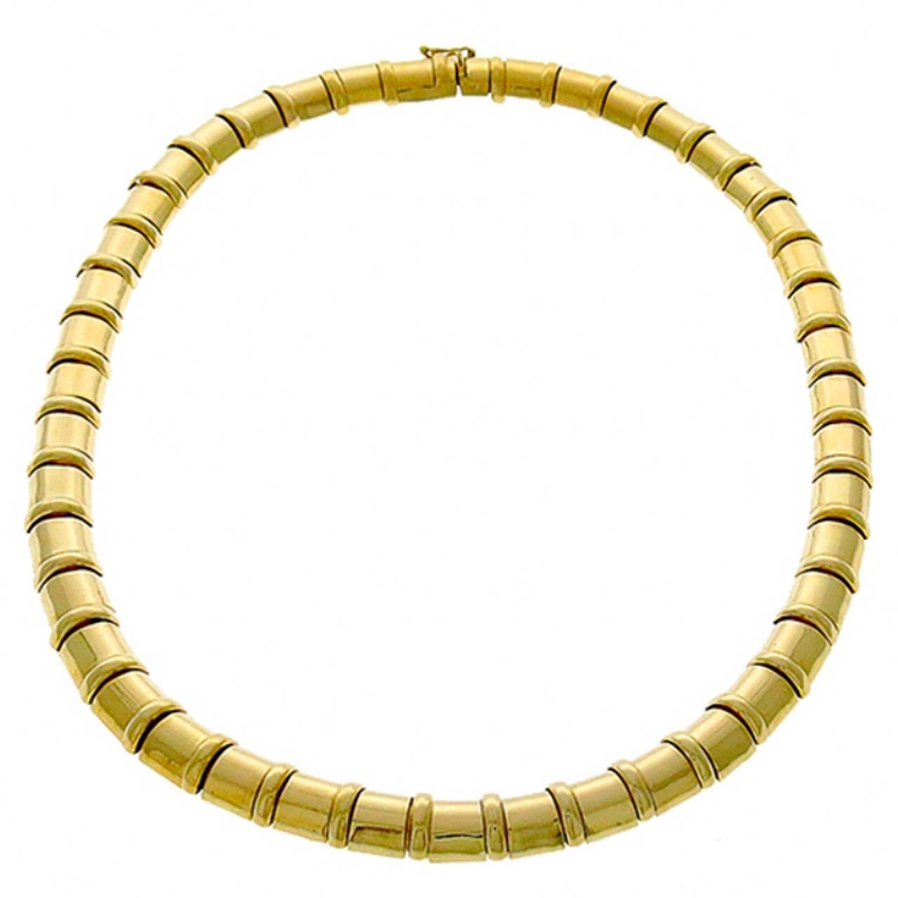 Chimento Gold Bar Chain For Sale at 1stDibs