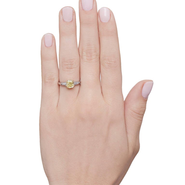 Cushla Whiting 1.59 Carat FIY Cushion Cut Diamond 'Barbara' Engagement ...