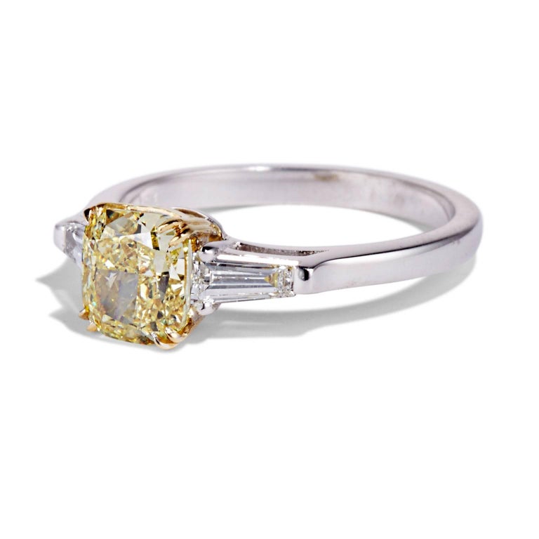 Cushla Whiting 1.59 Carat FIY Cushion Cut Diamond 'Barbara' Engagement ...