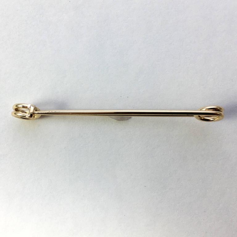 Tiffany and Co. Gold Safety Pin Brooch, circa 1980 at 1stDibs | safety ...