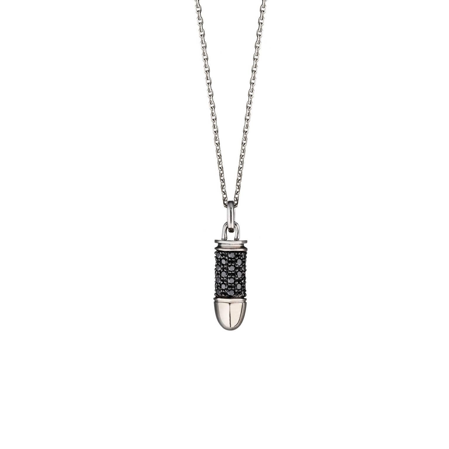 Akillis Mini Bang Bang Pendant 18 Karat White Gold For Sale at 1stdibs