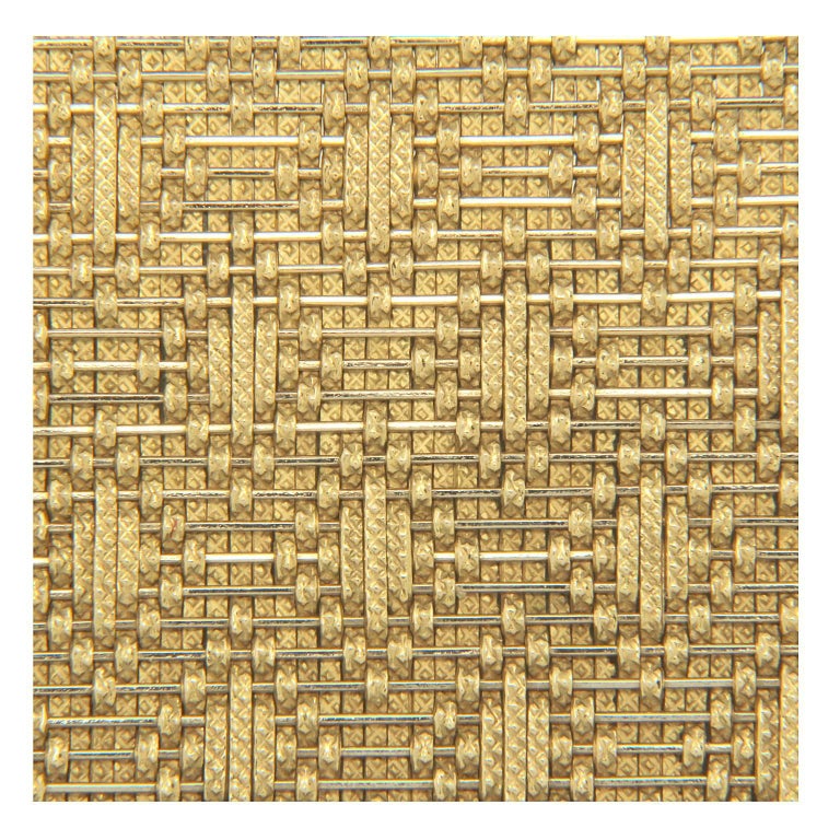 18 Karat Gold Authentic Compact Box Powder For Sale at 1stDibs