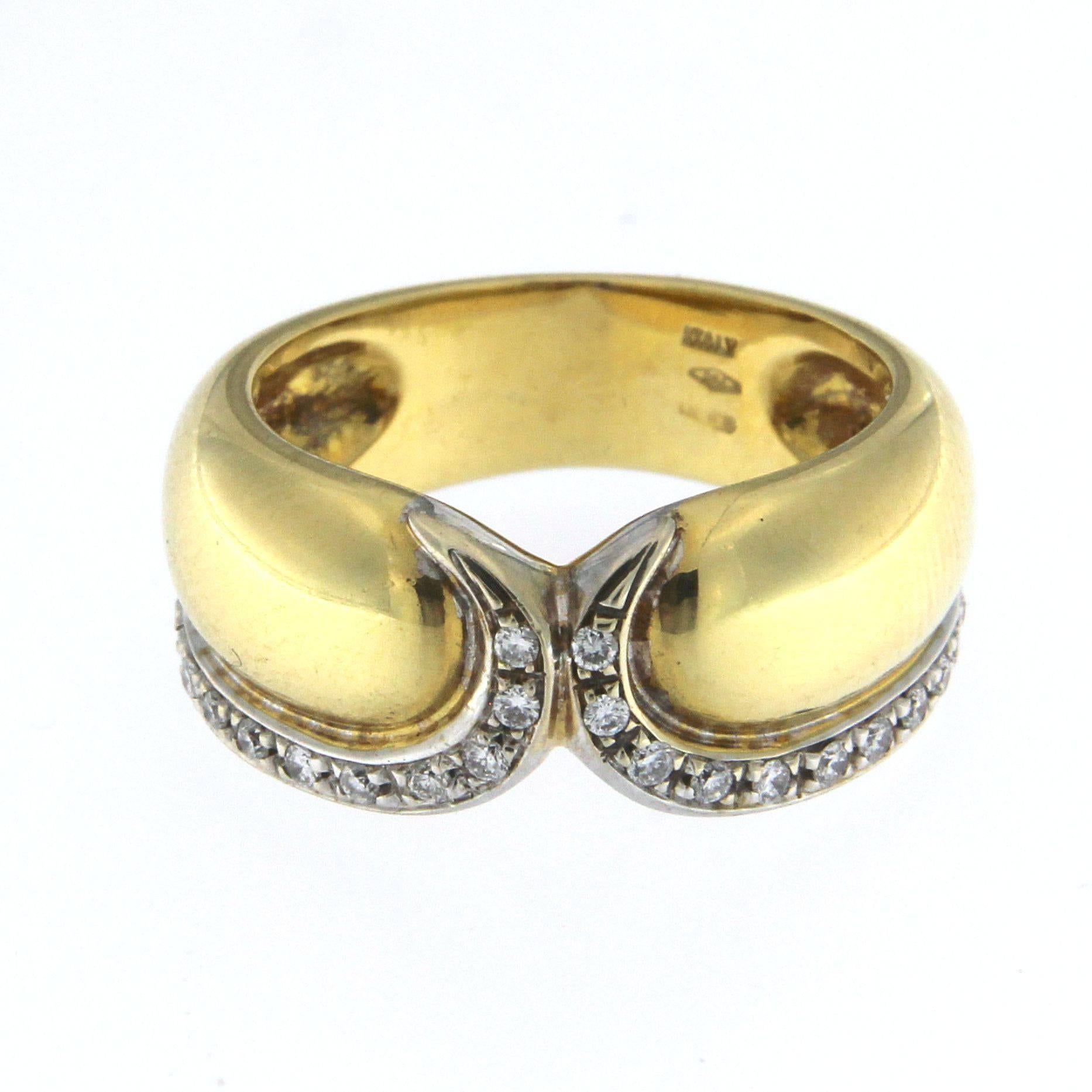 Ring in 18 Karat Gold from the Collection Semicolon at 1stDibs | gold ...
