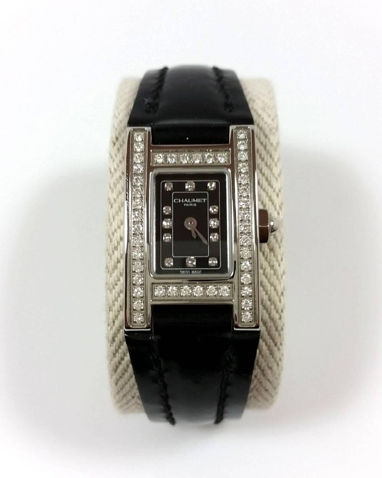 Chaumet Stainless Steel Ladies Quartz Wristwatch at 1stDibs