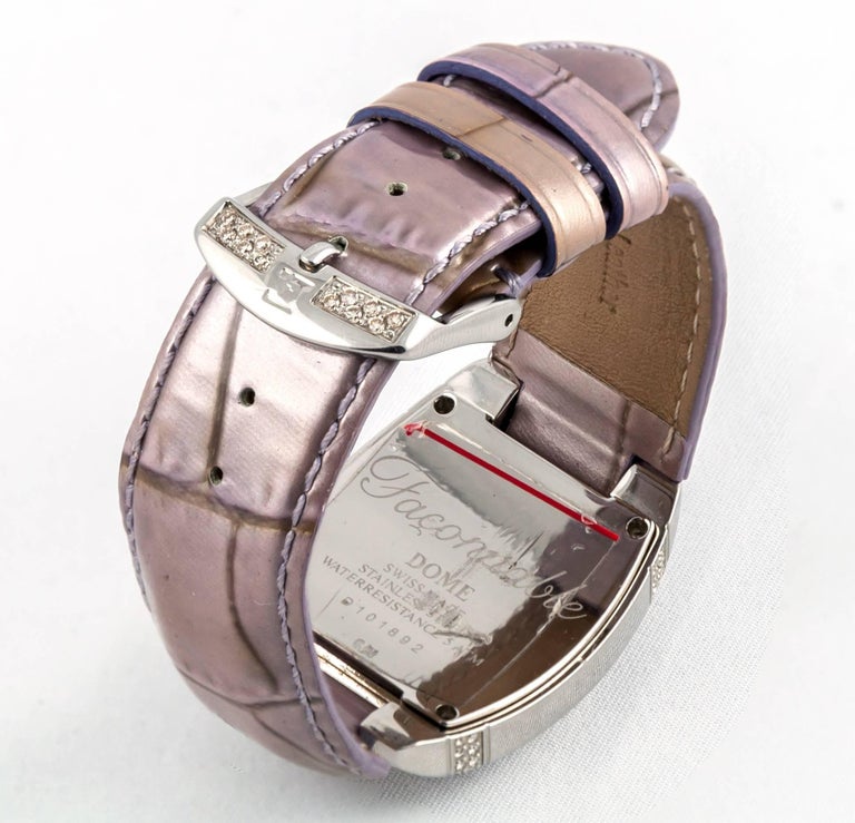 Faconnable Ladies stainless Steel Dome Quartz Wristwatch at 1stDibs ...