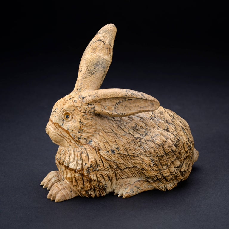 Brown Kalahari Jasper Rabbit For Sale at 1stDibs