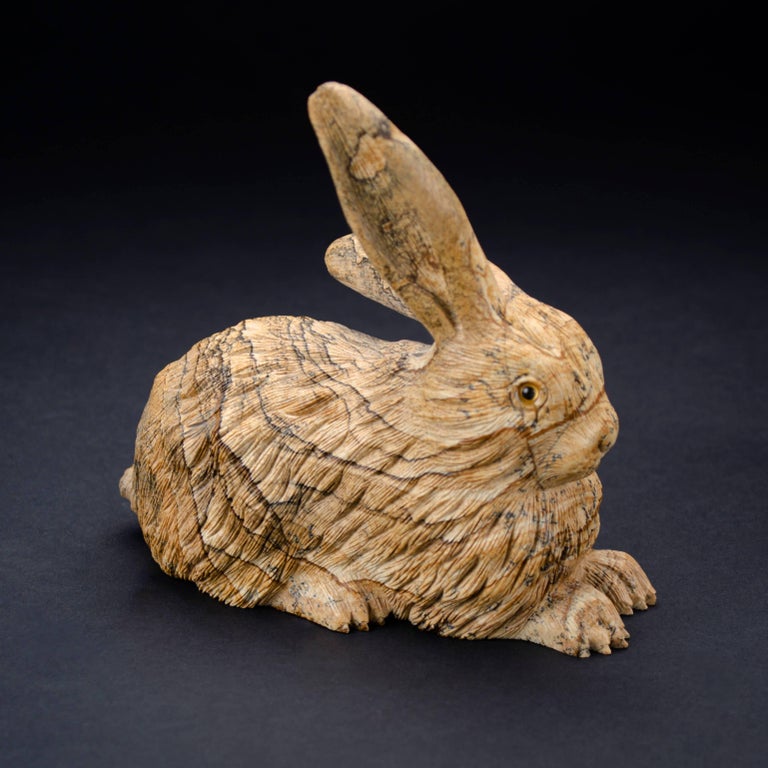 Brown Kalahari Jasper Rabbit For Sale at 1stDibs