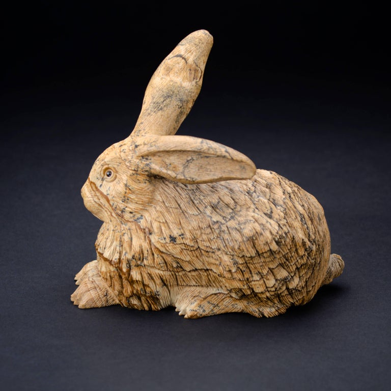 Brown Kalahari Jasper Rabbit For Sale at 1stDibs