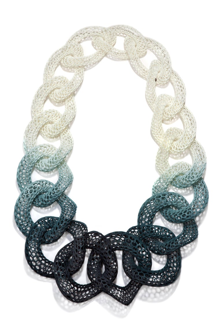“Trans-Hematopoietic Black, Neckpiece” a Printed 3D Necklace by Doug ...