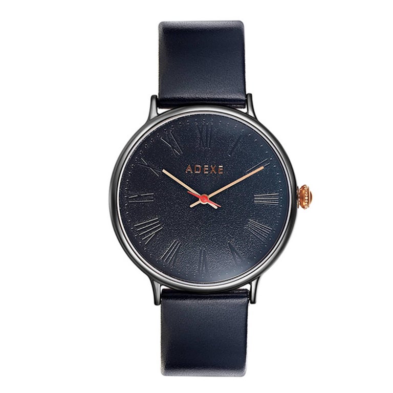 Sphère Black and Black Genuine Italian Leather Doomed Glass Lifestyle ...