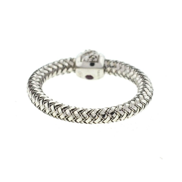 Roberto Coin 18 Karat White Gold Primavera Ring at 1stDibs | roberto ...