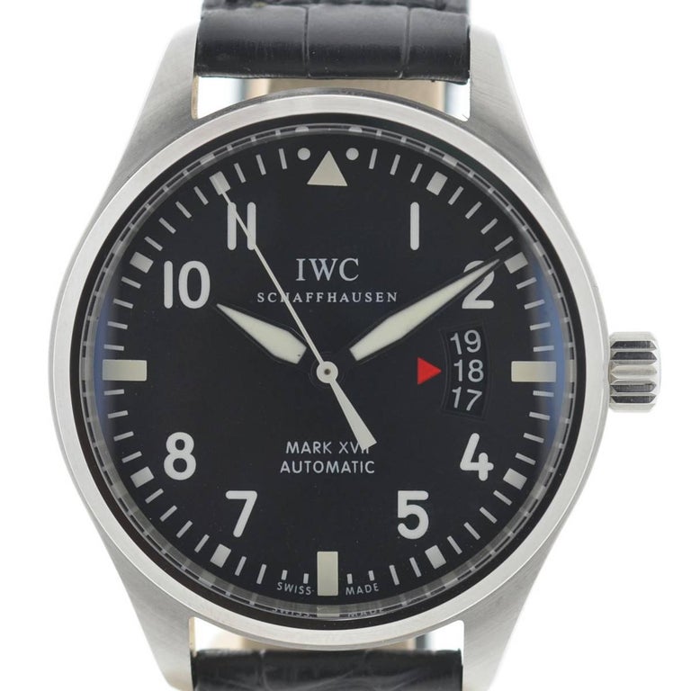IWC Pilot's Mark XVII Automatic Men's Watch For Sale at 1stDibs | iwc ...