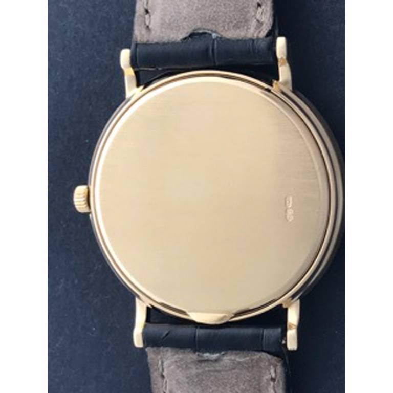 Patek Philippe Yellow Gold Calatrava Quartz Wristwatch Ref 3744 J at ...