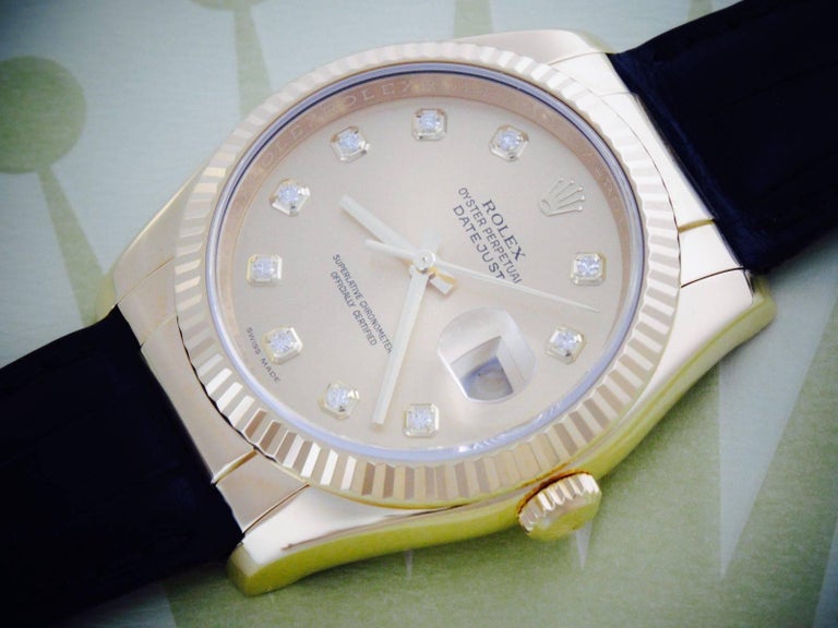 Rolex Yellow Gold Datejust Automatic Wristwatch Ref 116138 at 1stDibs ...