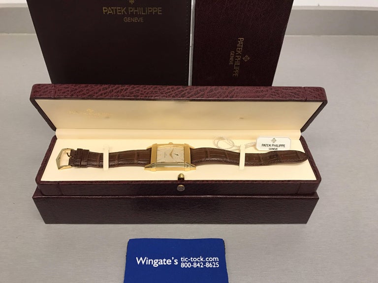 Patek Philippe Yellow Gold Gondolo Manual Wristwatch Ref 5111 J-001 at ...