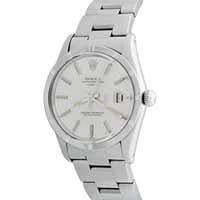 Rolex Stainless Steel Oyster Perpetual Date Custom Dial Wristwatch Ref ...