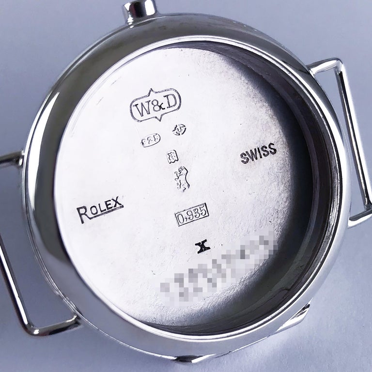Rolex Silver Officers Trench Watch, 1916 at 1stDibs