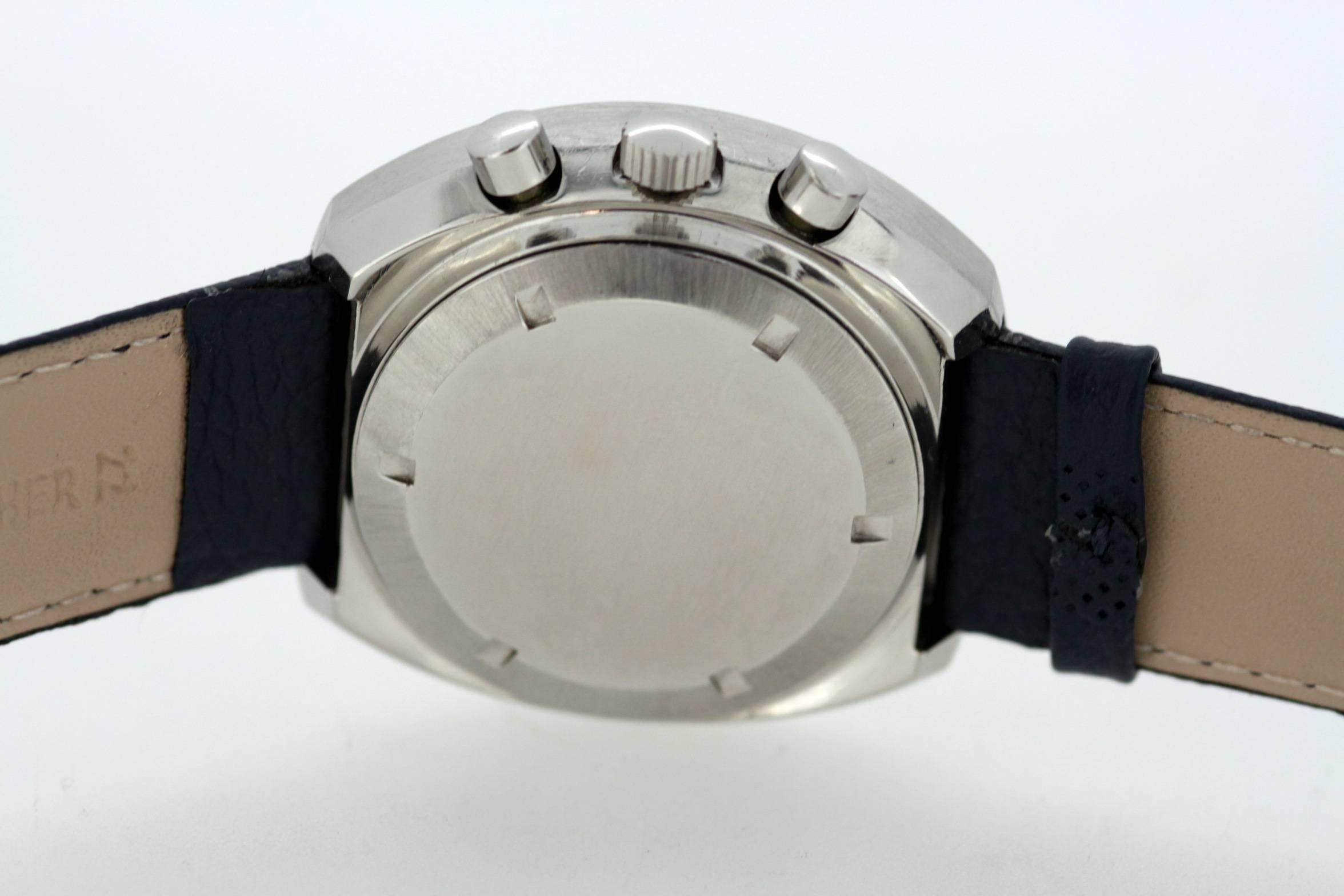 Lemania Automatic Chronograph Vintage Men's Wristwatch at 1stDibs ...