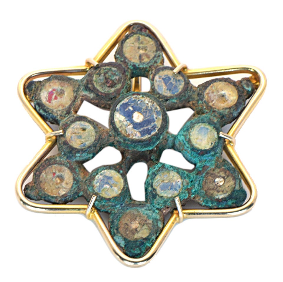 Ancient Roman Glass Pendant at 1stDibs