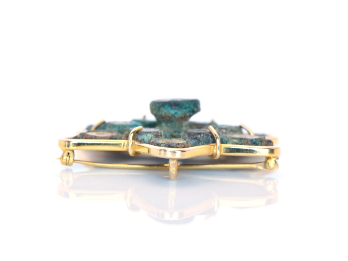 Ancient Roman Glass Pendant at 1stDibs