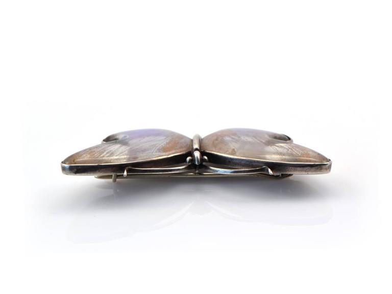 1920 Butterfly Wing Brooch at 1stDibs