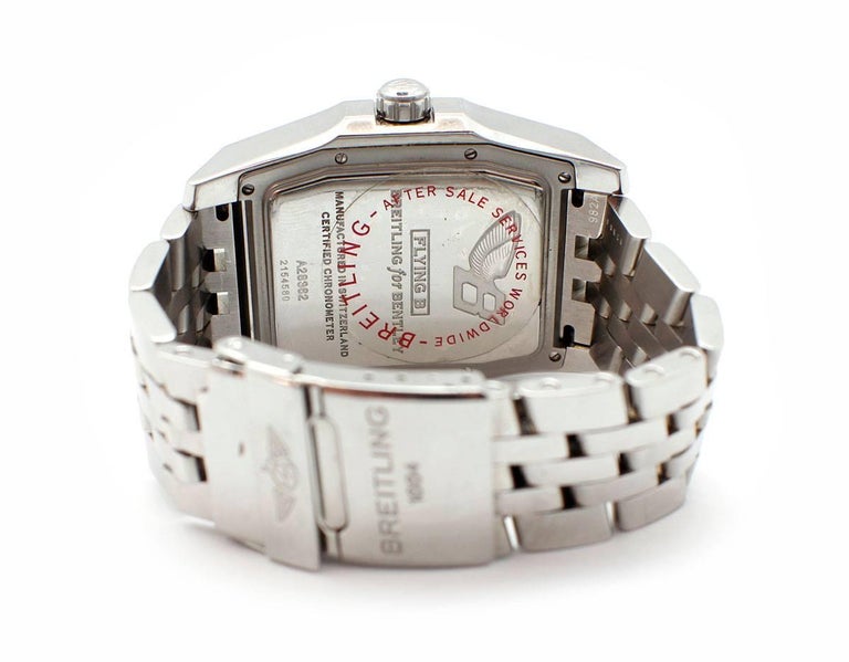 Breitling Stainless Steel Bentley Flying B automatic Wristwatch at 1stDibs