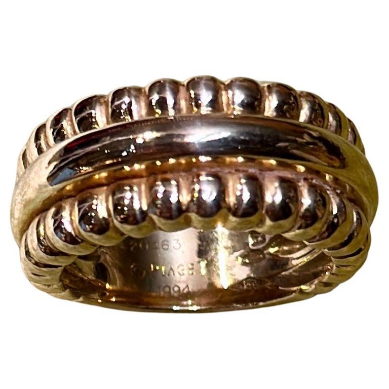 Piaget 18 Karat Gold Ring For Sale at 1stDibs