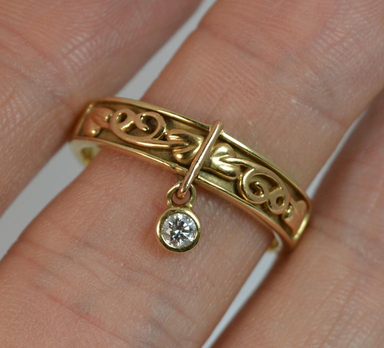 Clogau Welsh 18 Carat Gold and Diamond Evolutionary Tree Ring at ...