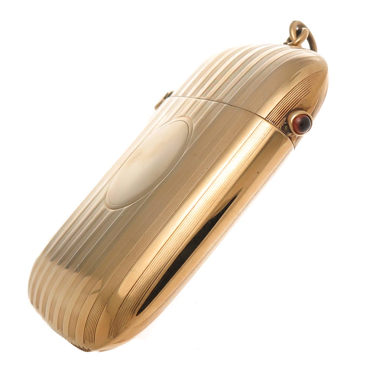 Tiffany and Co. Edwardian Gold Match Safe at 1stDibs