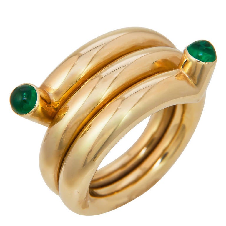 Tiffany and Co. Schlumberger Double Coil Ring at 1stDibs