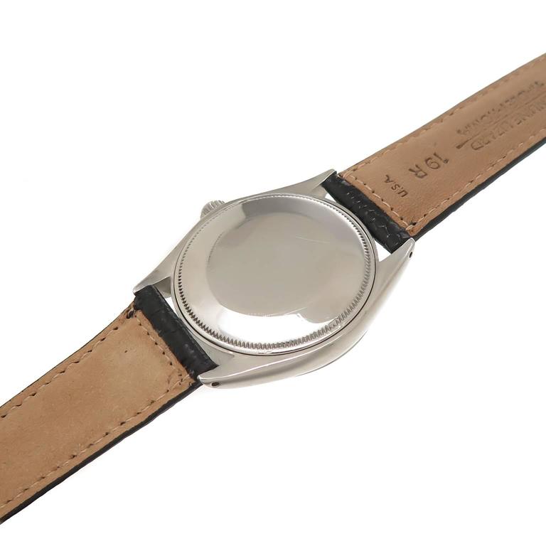 Rolex Stainless Steel California Dial Automatic Wristwatch Ref 5500 at ...