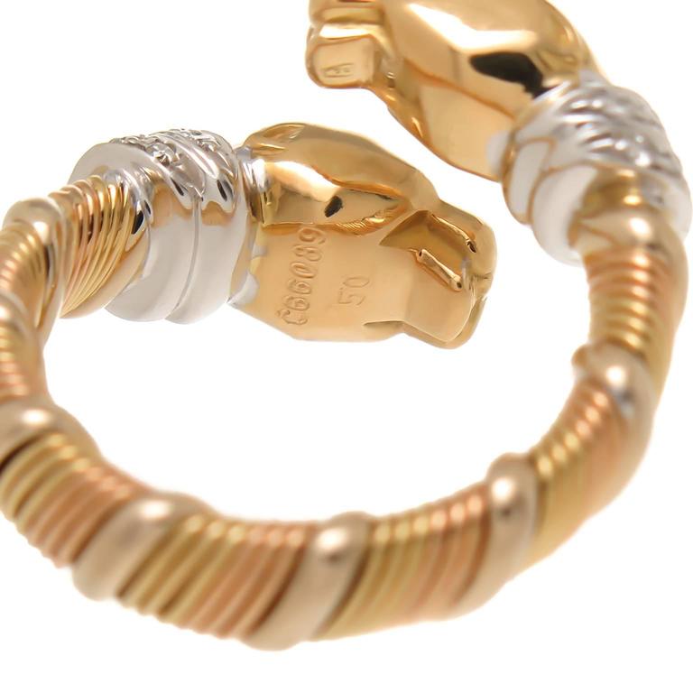 Cartier Diamond Gold Panther ring at 1stDibs | cartier panther ring ...