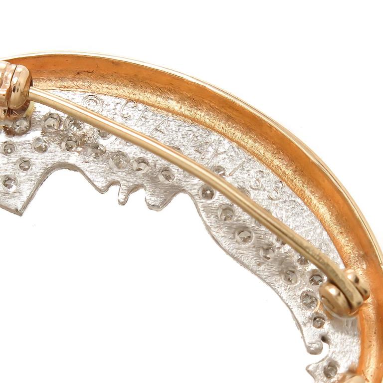 Erte Nocturne Pearl Diamond Gold Necklace at 1stDibs | nocturne ...