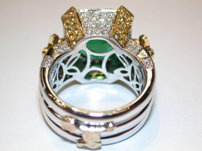 5 Carat Emerald Ring at 1stDibs | 5 ct emerald ring, emerald ring 5 ...