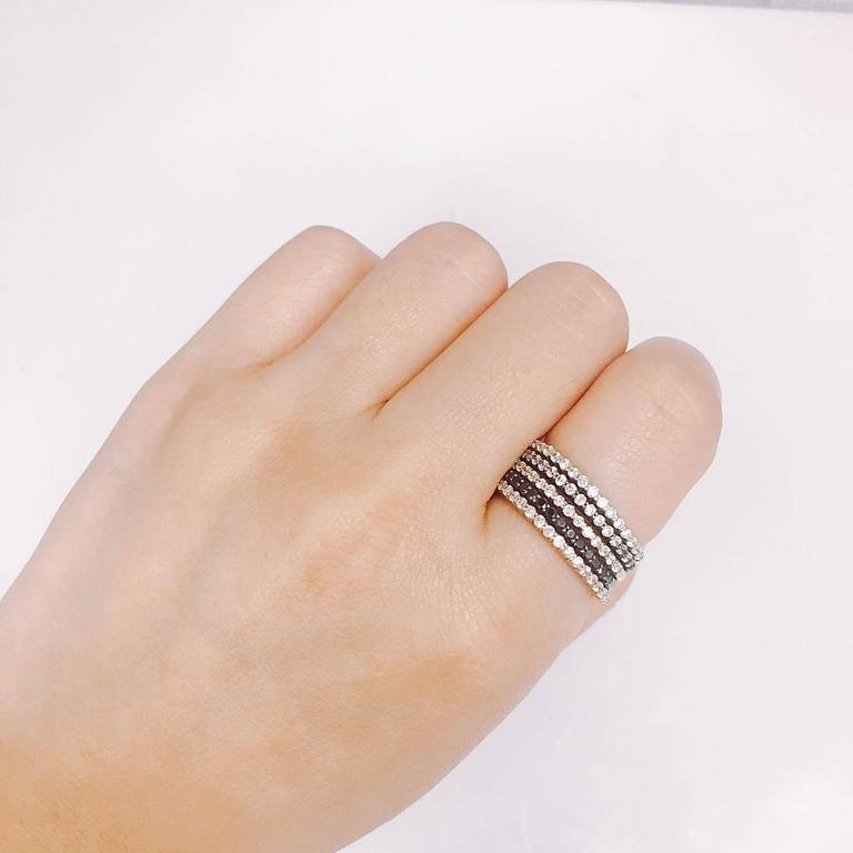 Stackable Diamond Ring Set at 1stDibs